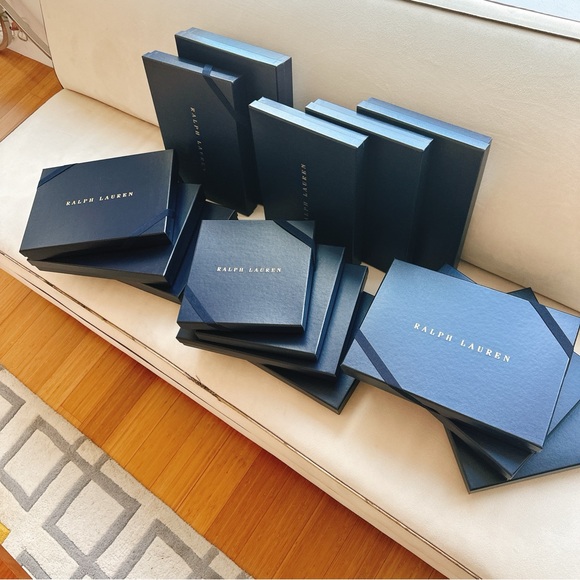 Ralph Lauren | Other | New Lot Of 5 Ralph Lauren Gift Boxes | Poshmark
